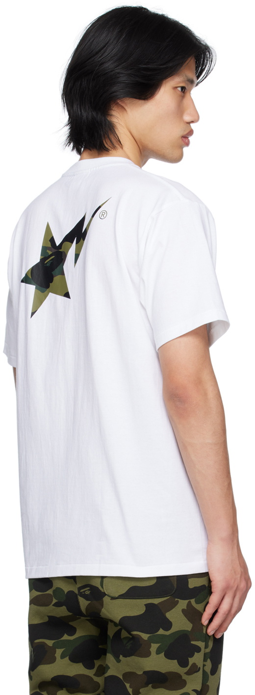 BAPE White Camo STA T-Shirt A Bathing Ape