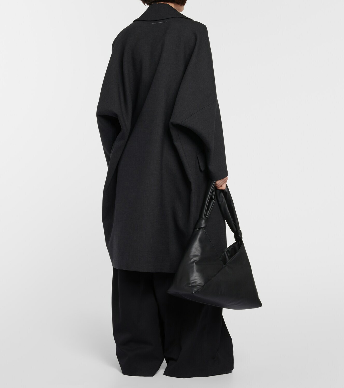 MM6 Maison Margiela Single-breasted wool-blend coat MM6 Maison Margiela