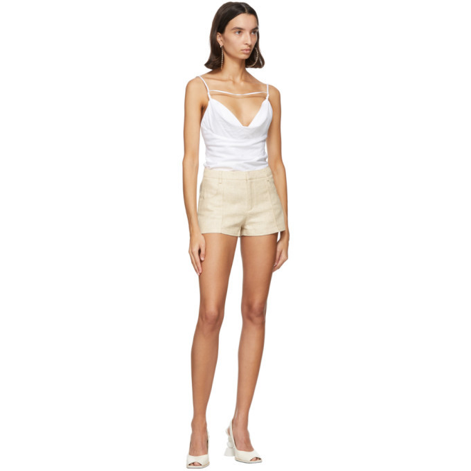 Jacquemus White Le Haut Adour Tank Top Jacquemus