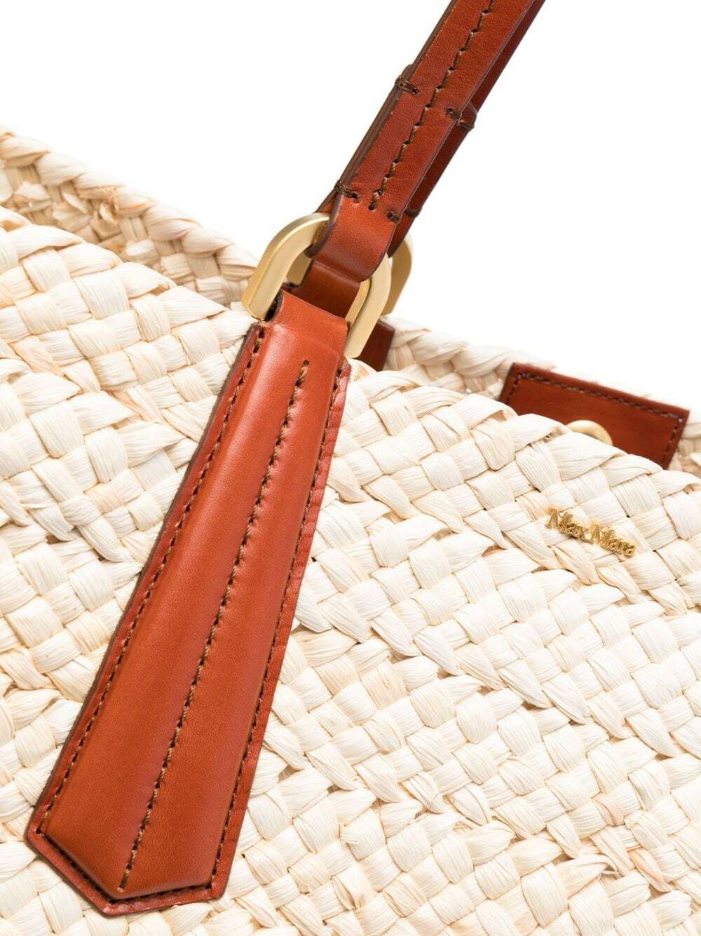 MAX MARA - Xl Straw Tote Bag Max Mara