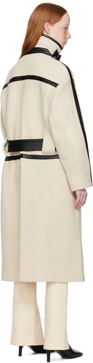 LVIR Off-White Contrast Coat LVIR