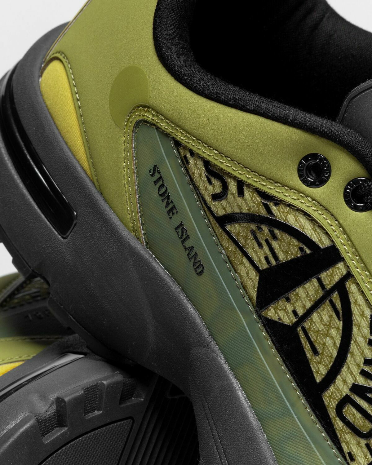 Stone Island Grime Green Lowtop Stone Island