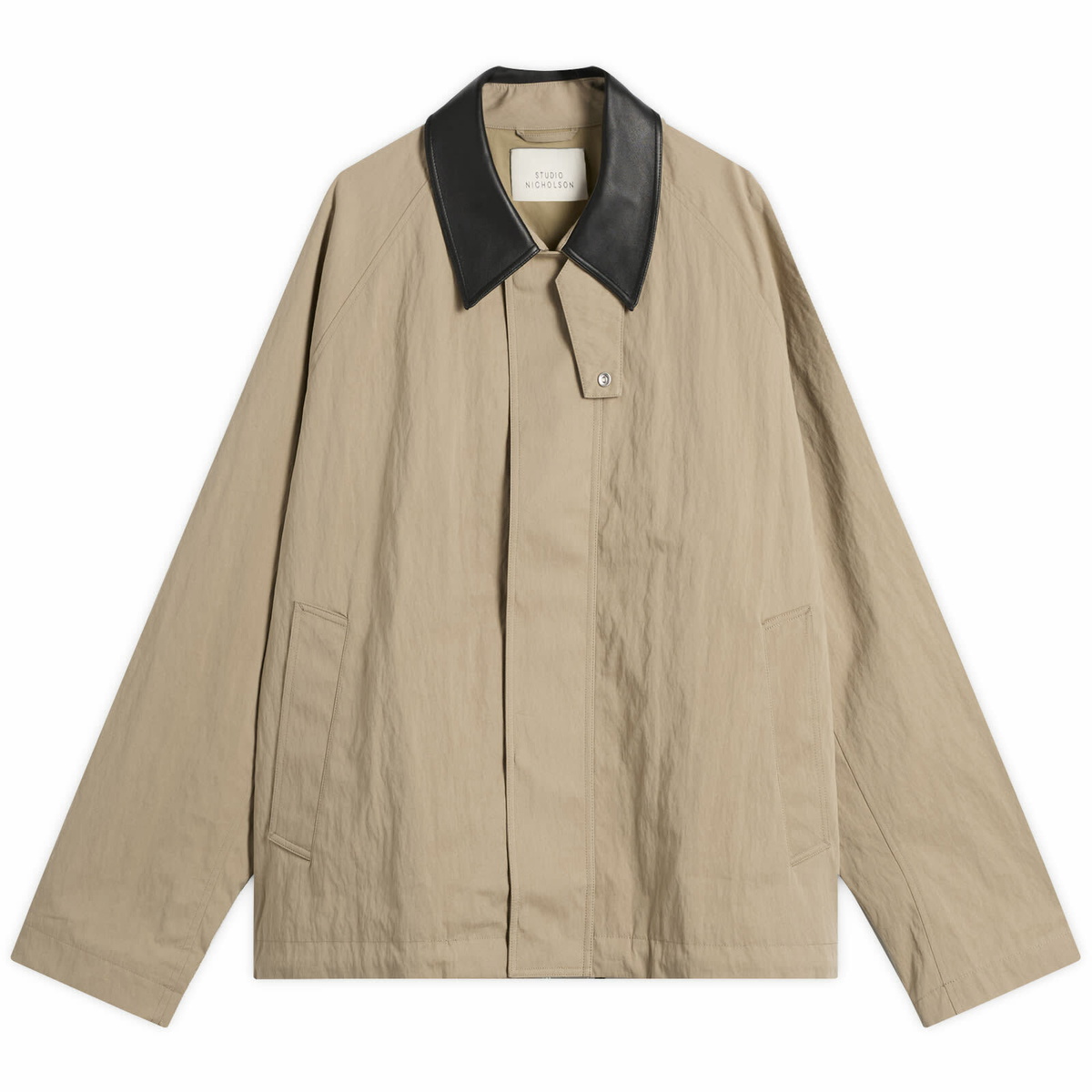Studio Nicholson Men's Zip Through Jacket in Parcel Studio Nicholson