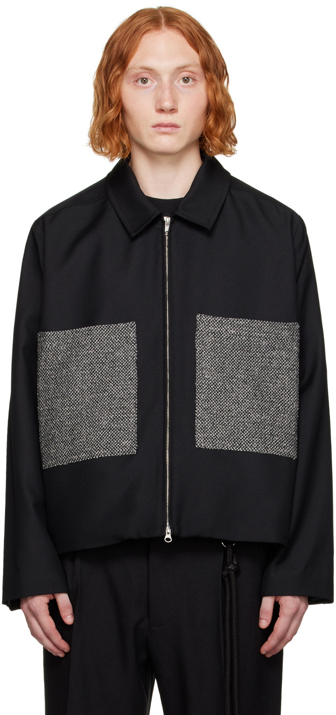 Song for the Mute Black Patch Pocket Jacket Song for the Mute