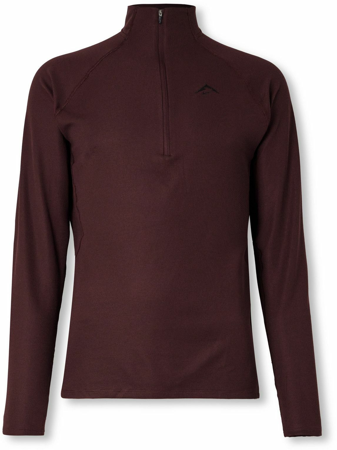 Nike Running - Jersey Running Top - Burgundy Nike Running