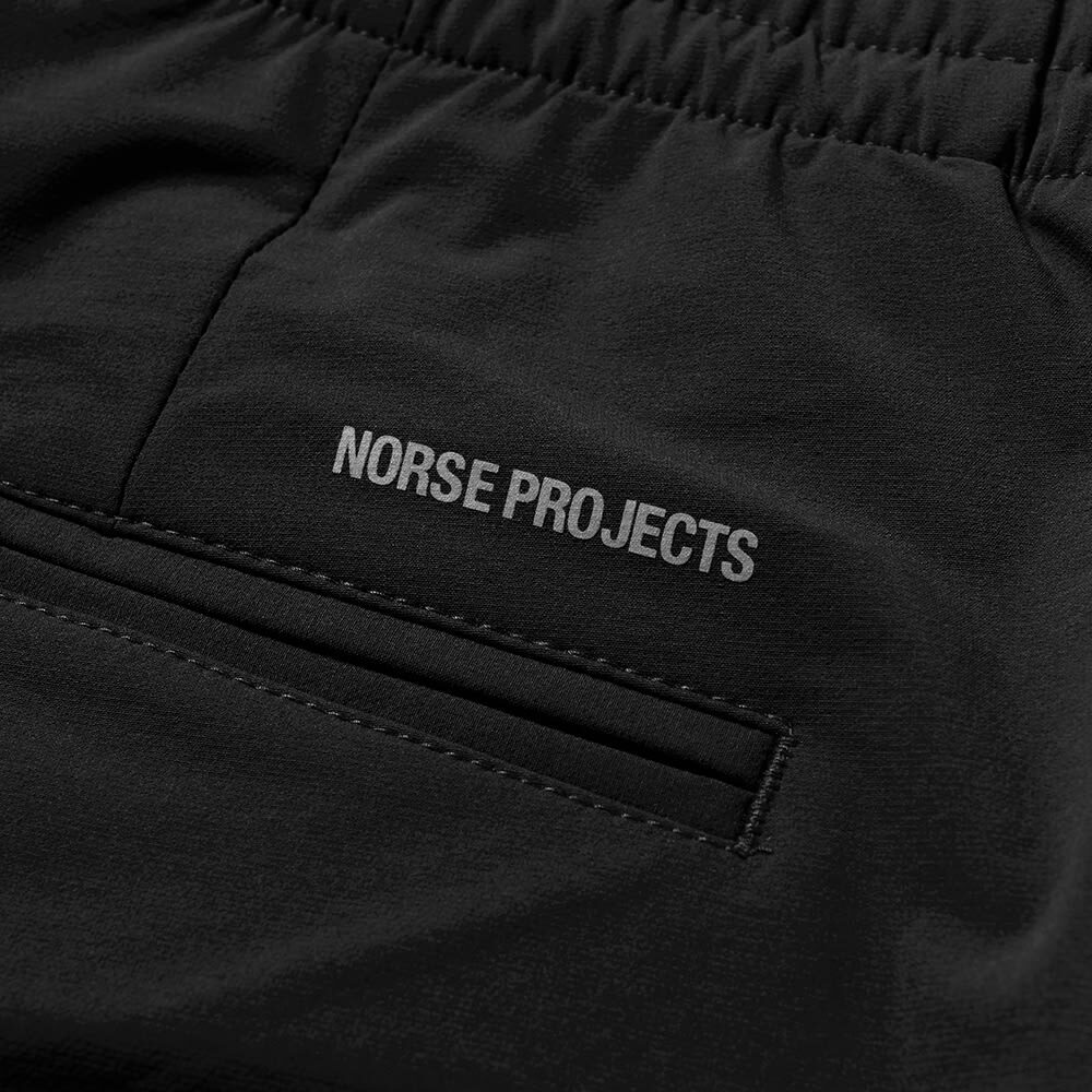 Norse Projects Men's Aaren Travel Solotex Short in Black Norse Projects
