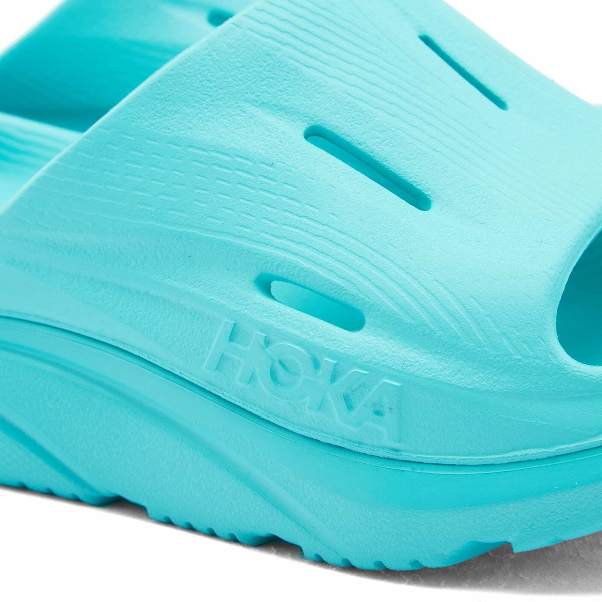 Hoka One One Men's Ora Recovery Slide 3 in Ceramic/Ceramic Hoka One One