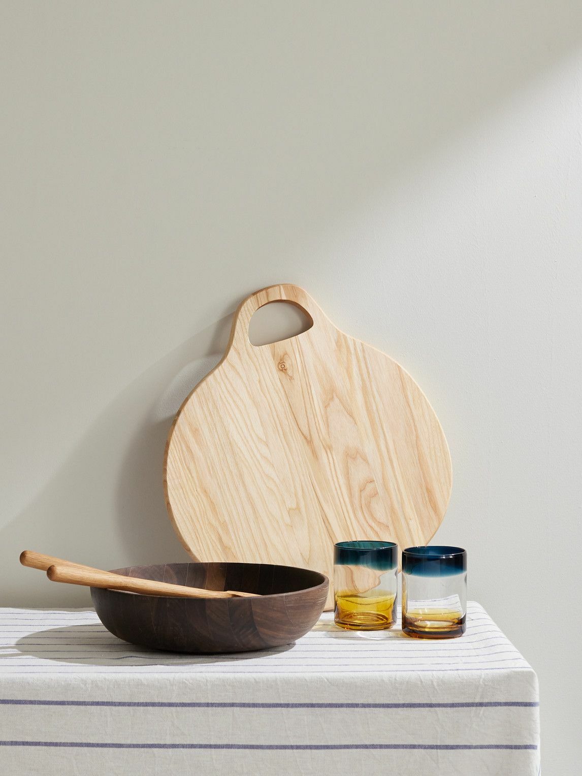 The Conran Shop - Set of Three Walnut Bowls The Conran Shop