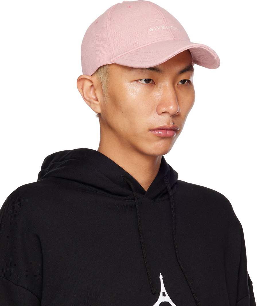 Givenchy Pink Embroidered Cap Givenchy