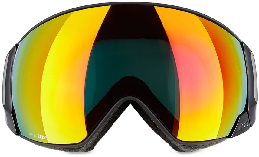 KOO Black Enigma Style Snow Goggles