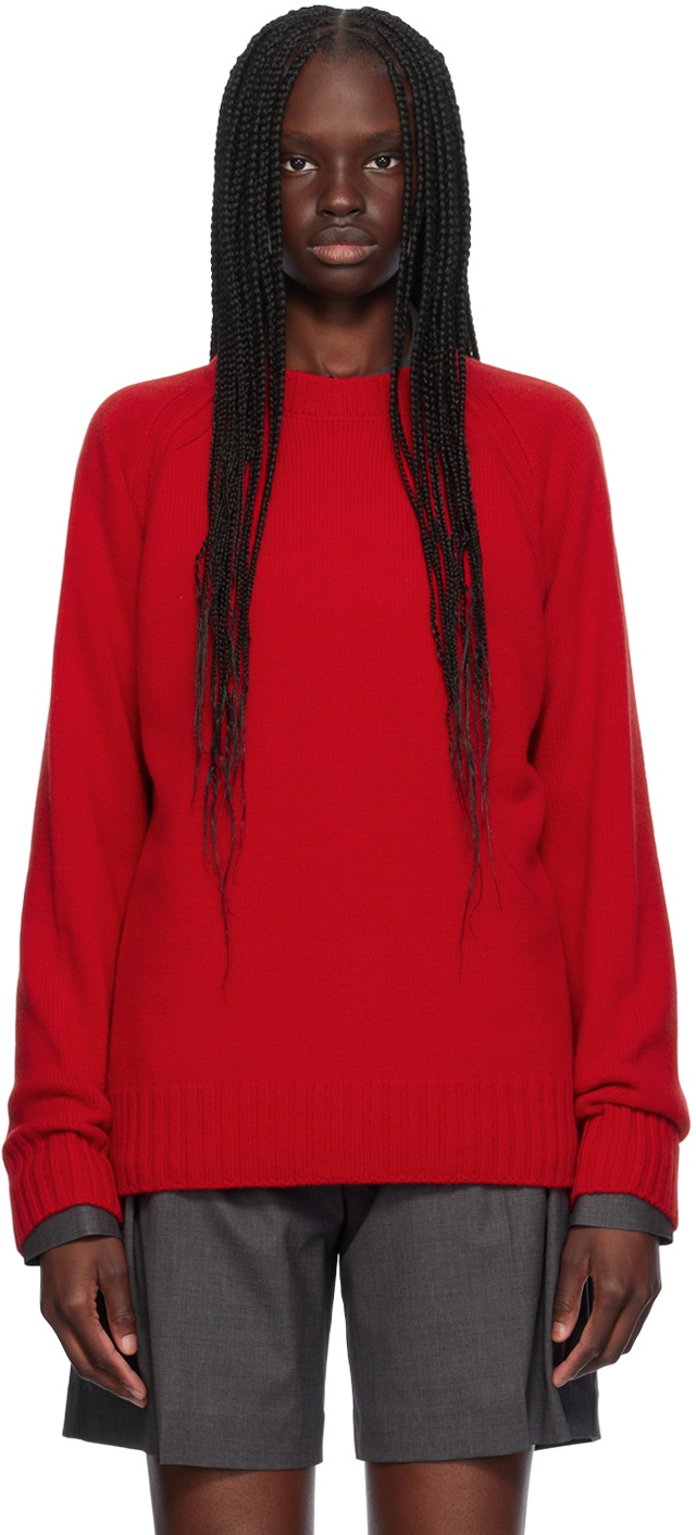 Róhe Red Raglan Sweater Róhe