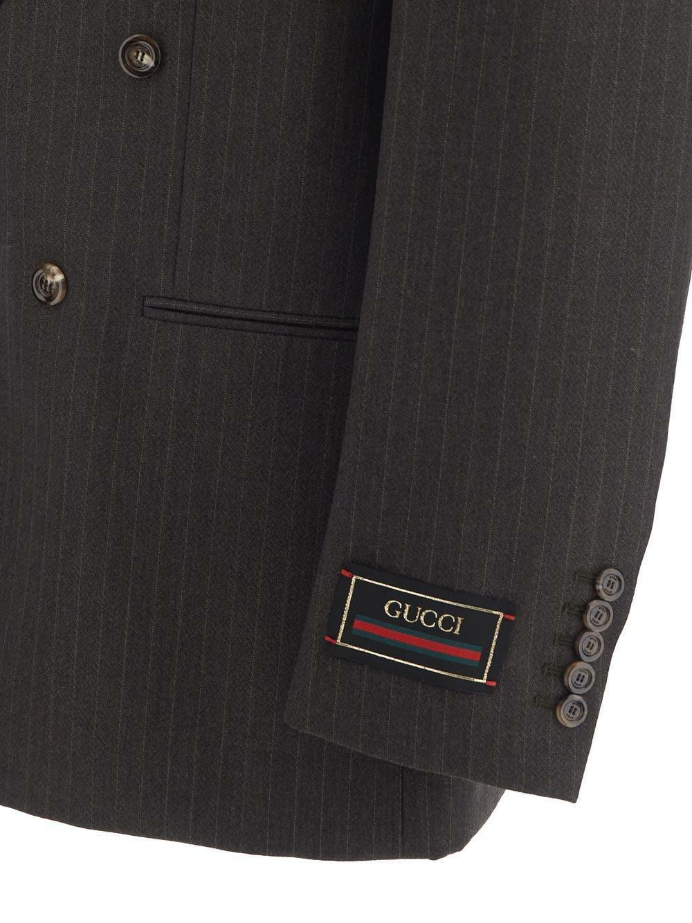 Gucci Double Breasted Jacket Gucci