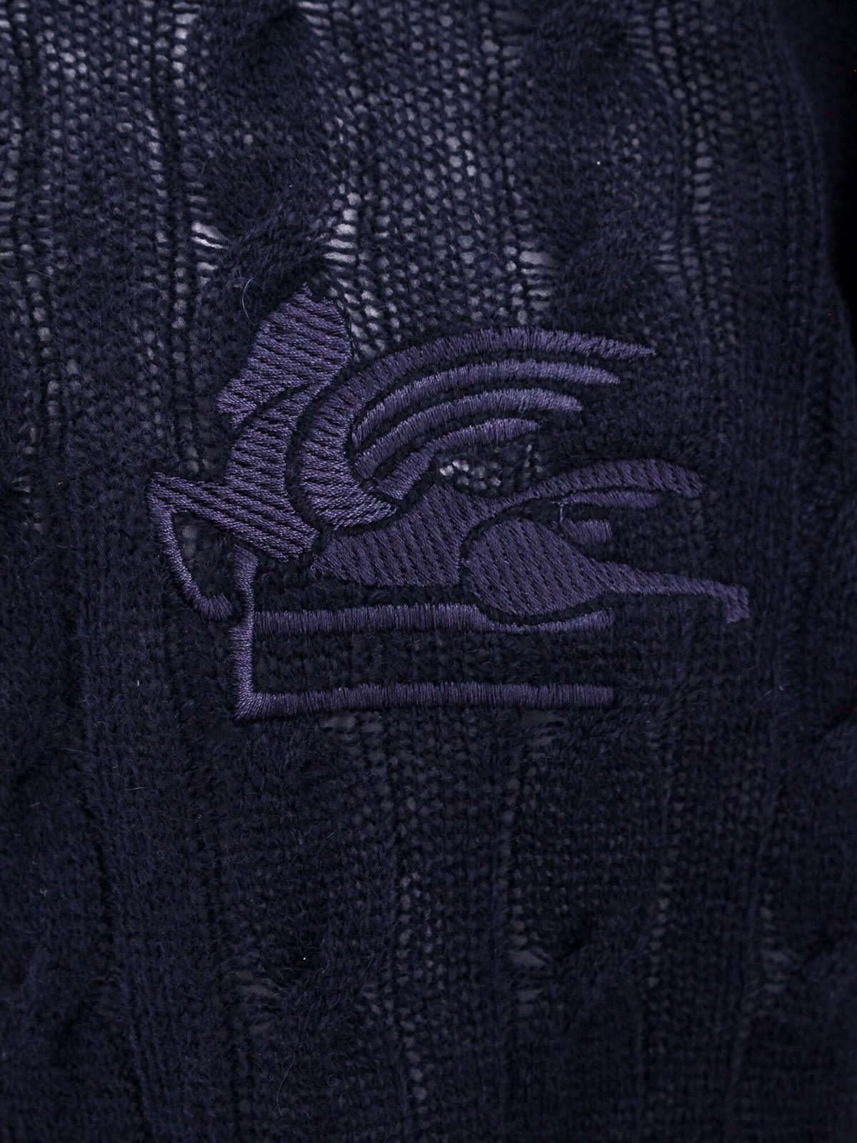 Etro Sweater Blue Mens Etro