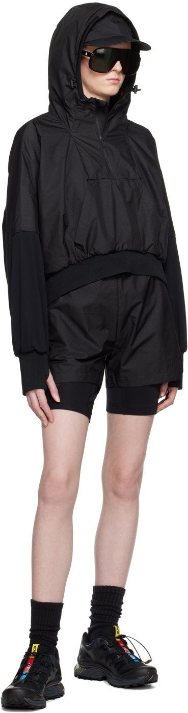 Templa Black Layered Shorts Templa