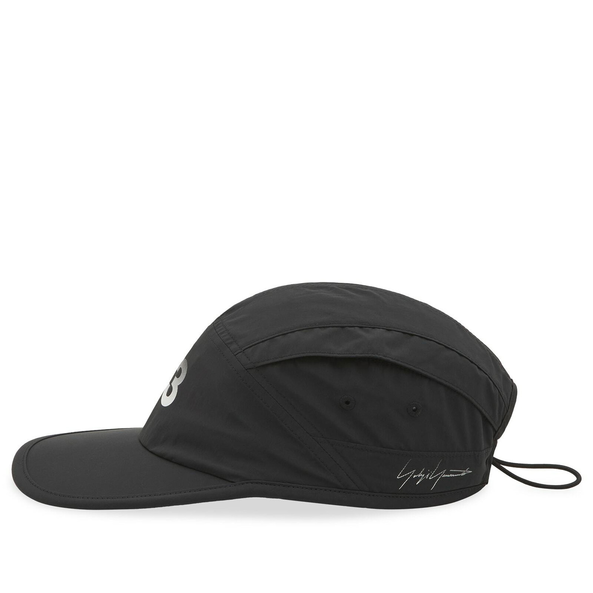 Y-3 Men's Run Cap in Black Y-3