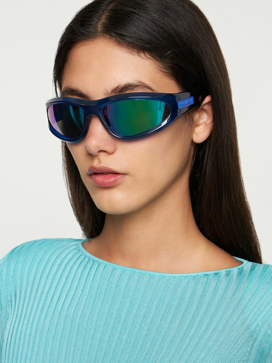 DSQUARED2 D2 Wraparound Mask Sunglasses Dsquared2