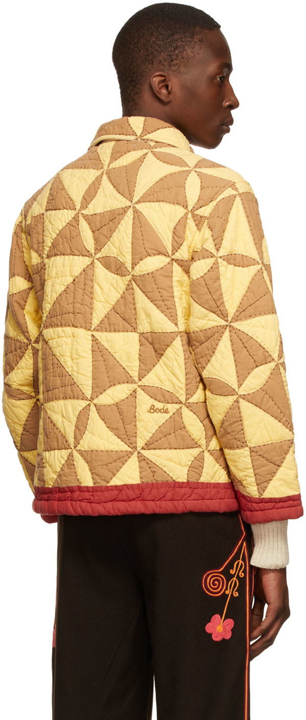 Bode Yellow Homer Jacket Bode