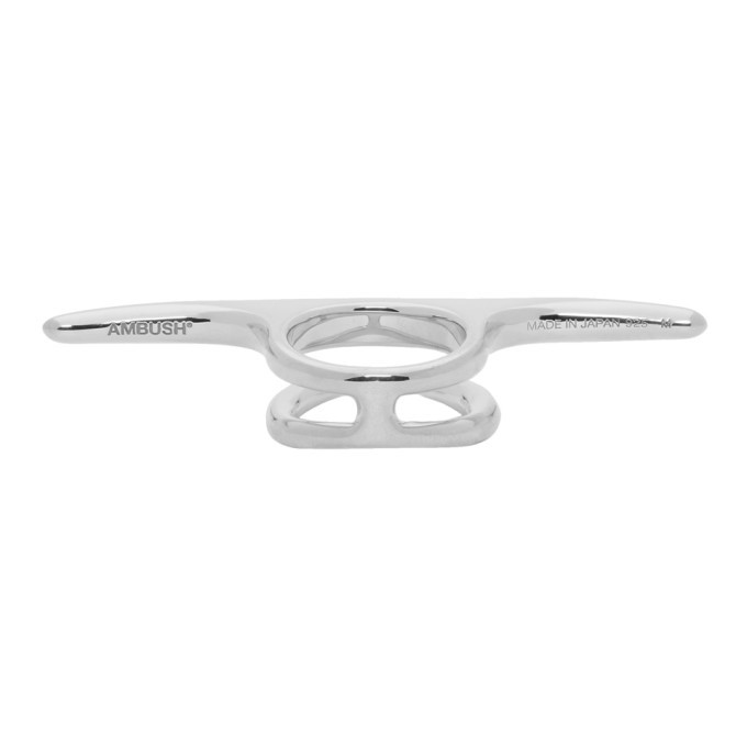 Ambush Silver Liquid Multi Finger Ring Ambush