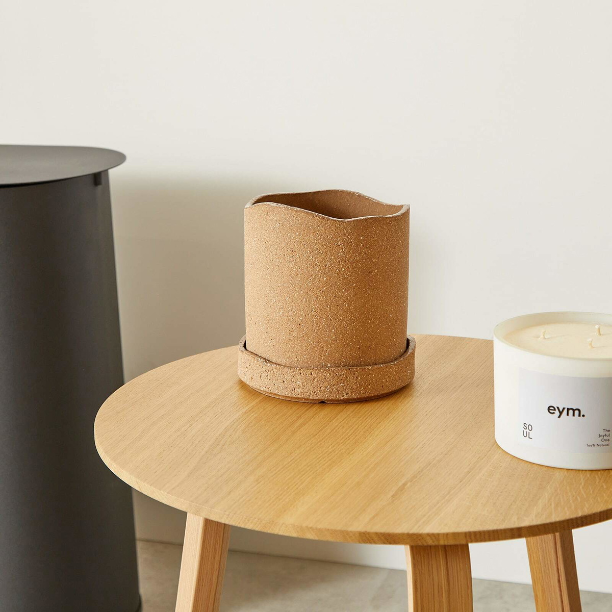 Ferm Living Uneru Plant Pot 13cm in Brown ferm LIVING