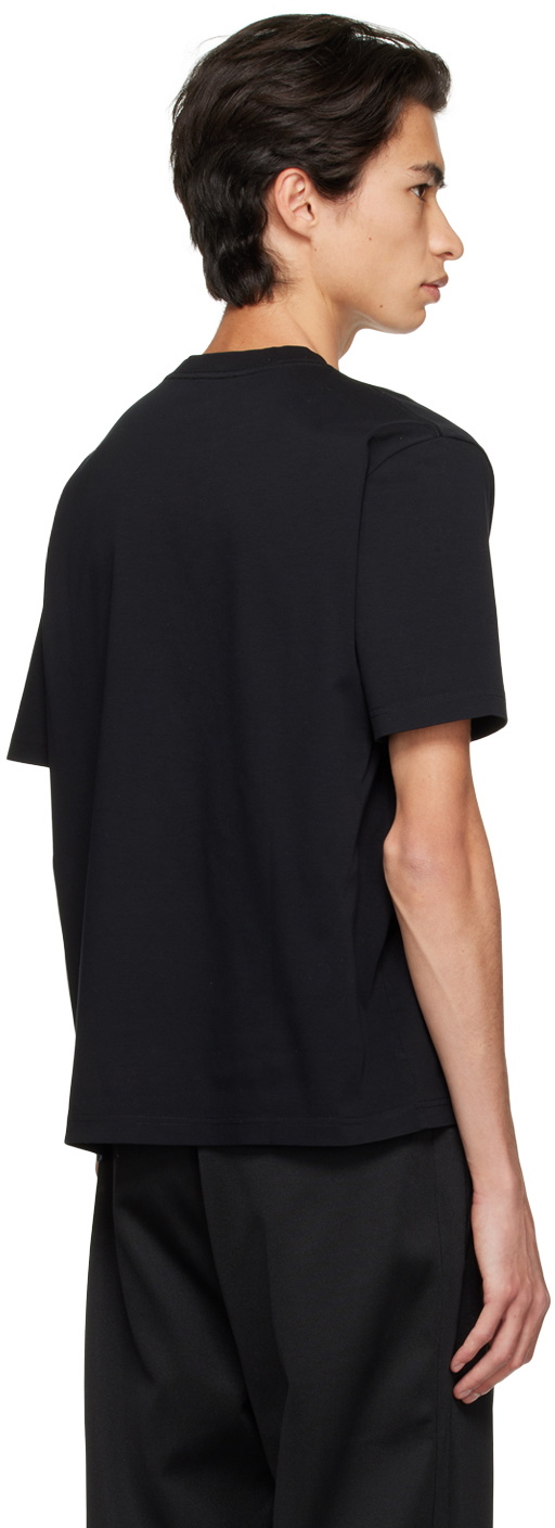 Lanvin Black Embroidered T-Shirt Lanvin