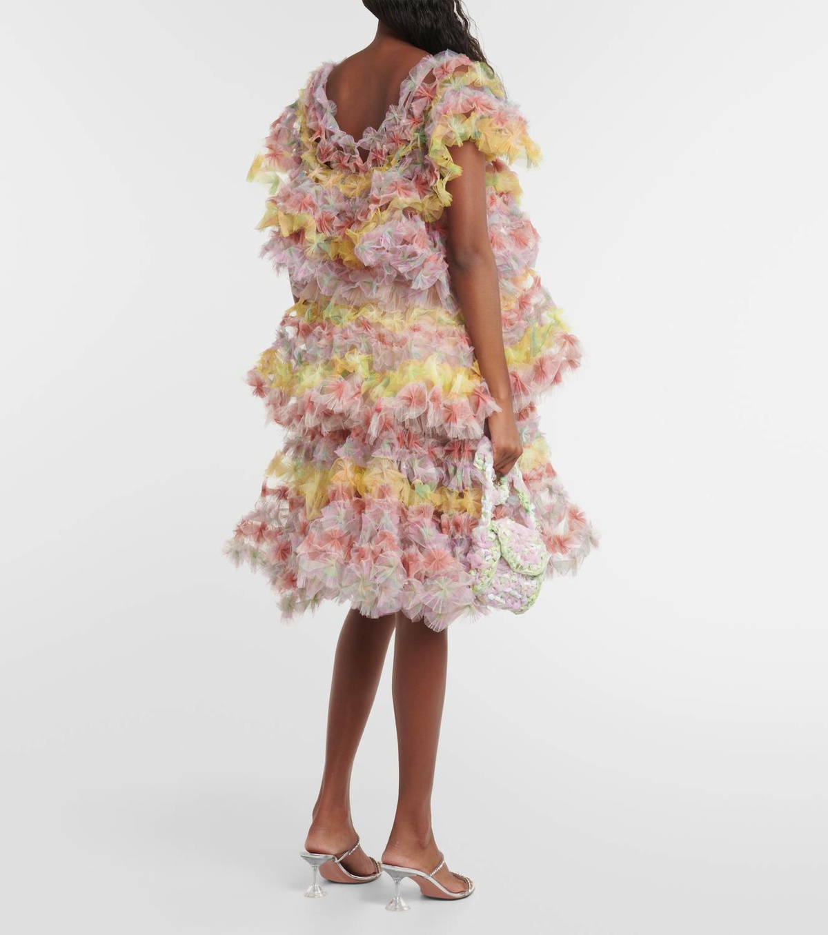 Susan Fang Tiered midi dress Susan Fang