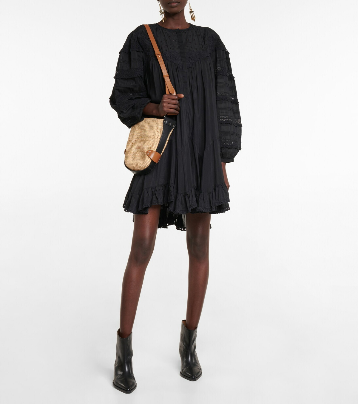 Isabel Marant - Bayia Mini raffia shoulder bag Isabel Marant