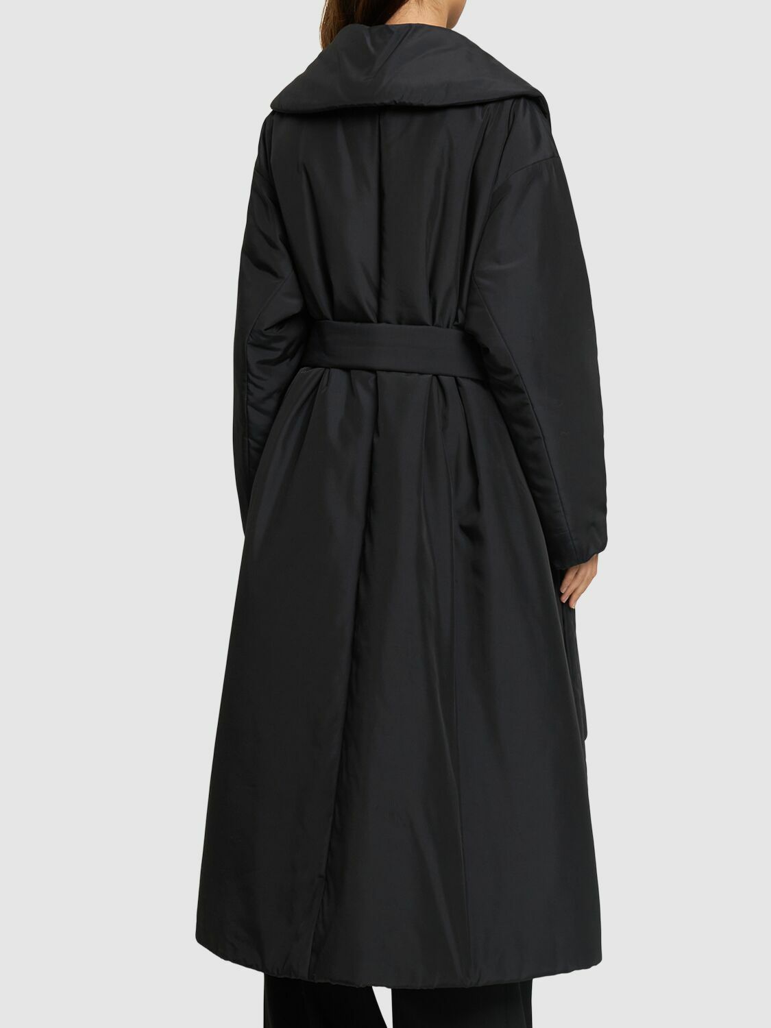 THE ROW - Francine Belted Long Down Jacket The Row