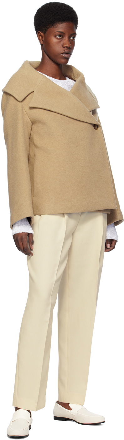 TOTEME Beige Wrap Jacket Toteme