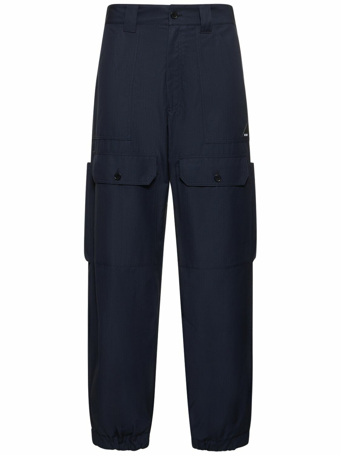 MSGM - Cotton Ripstop Cargo Pants MSGM