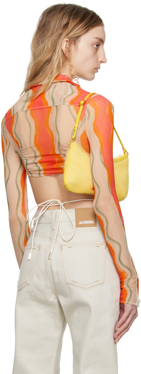 Jacquemus Multicolor Le Raphia 'La Chemise Abaca' Shirt Jacquemus