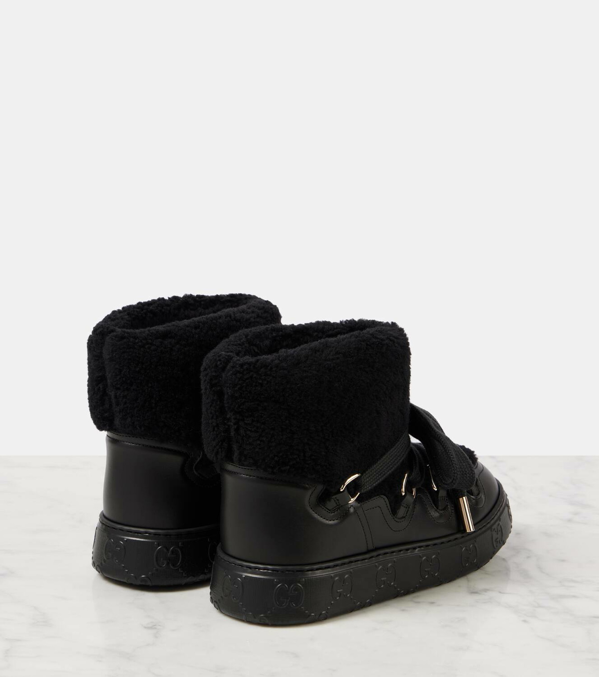 Gucci Nat wool-blend booties Gucci