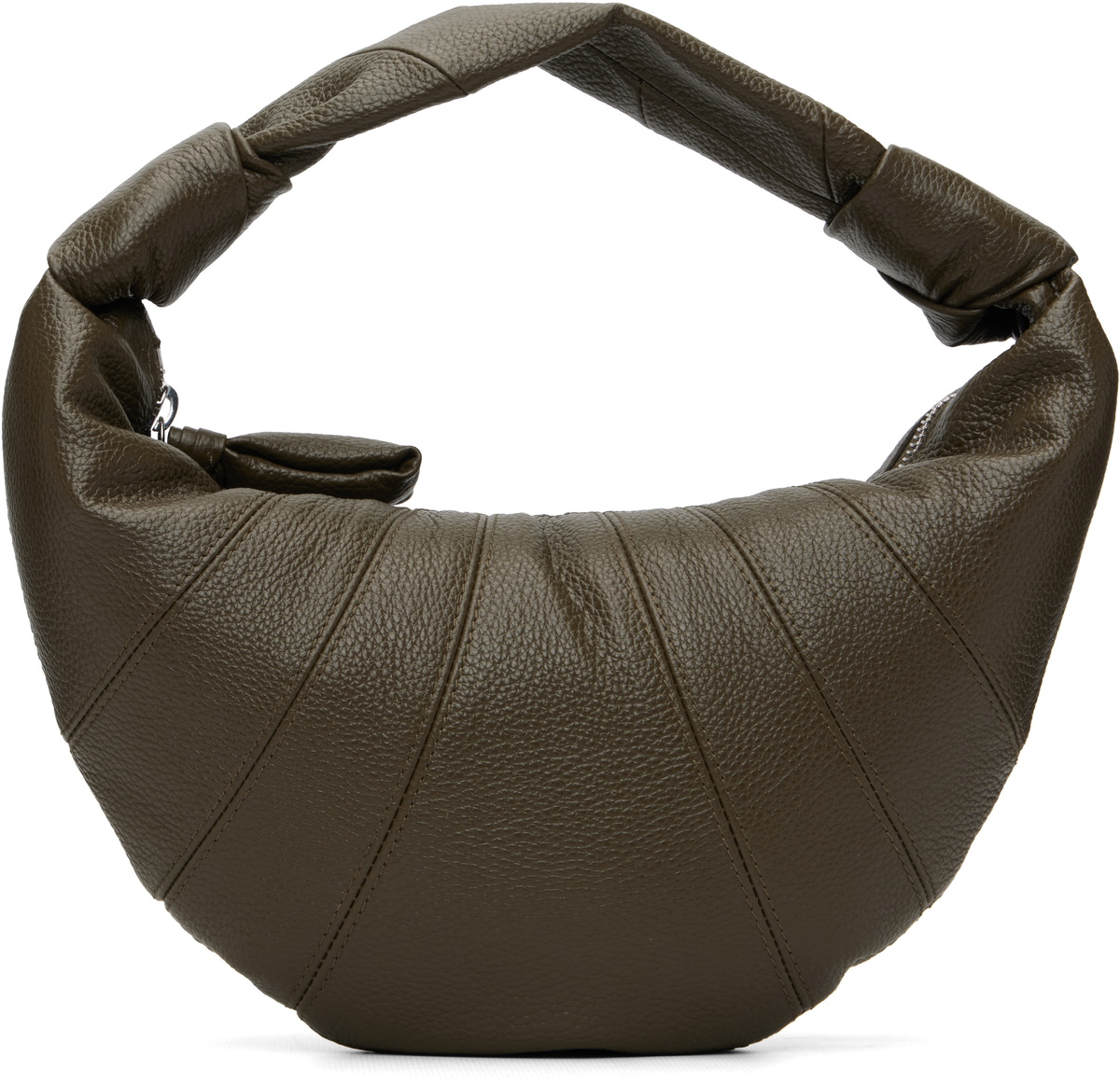 LEMAIRE Khaki Mini Fortune Croissant Bag Lemaire