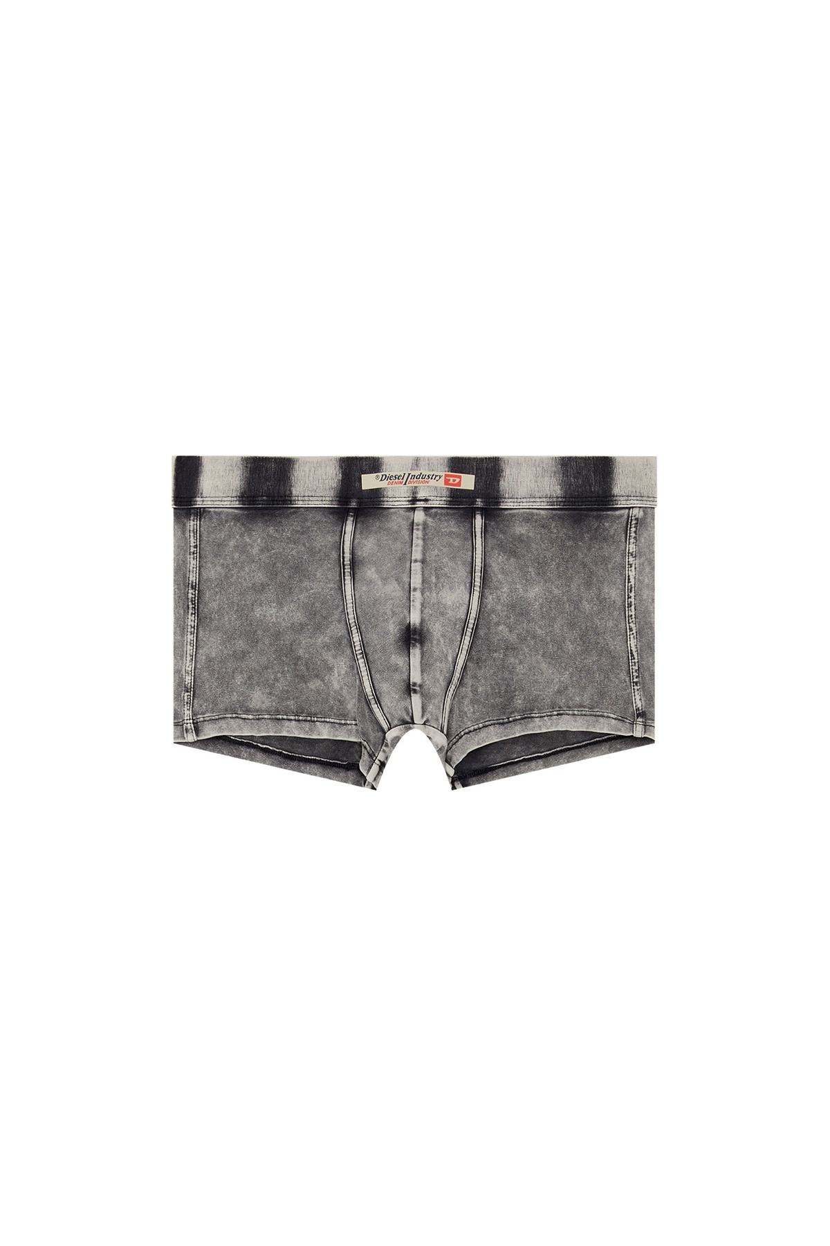 Diesel Boxer briefs in denim-effect cotton - Trunks Mens in Black Diesel