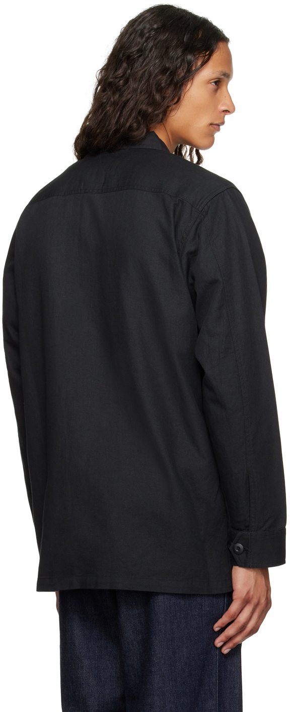 Maharishi Black 5200 Hemp Jungle Utility Jacket Maharishi