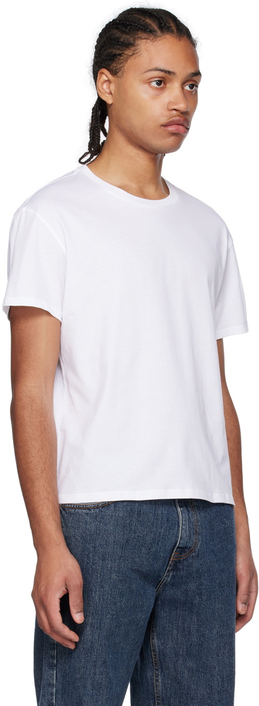 Second/Layer Three-Pack White T-Shirts Second/Layer