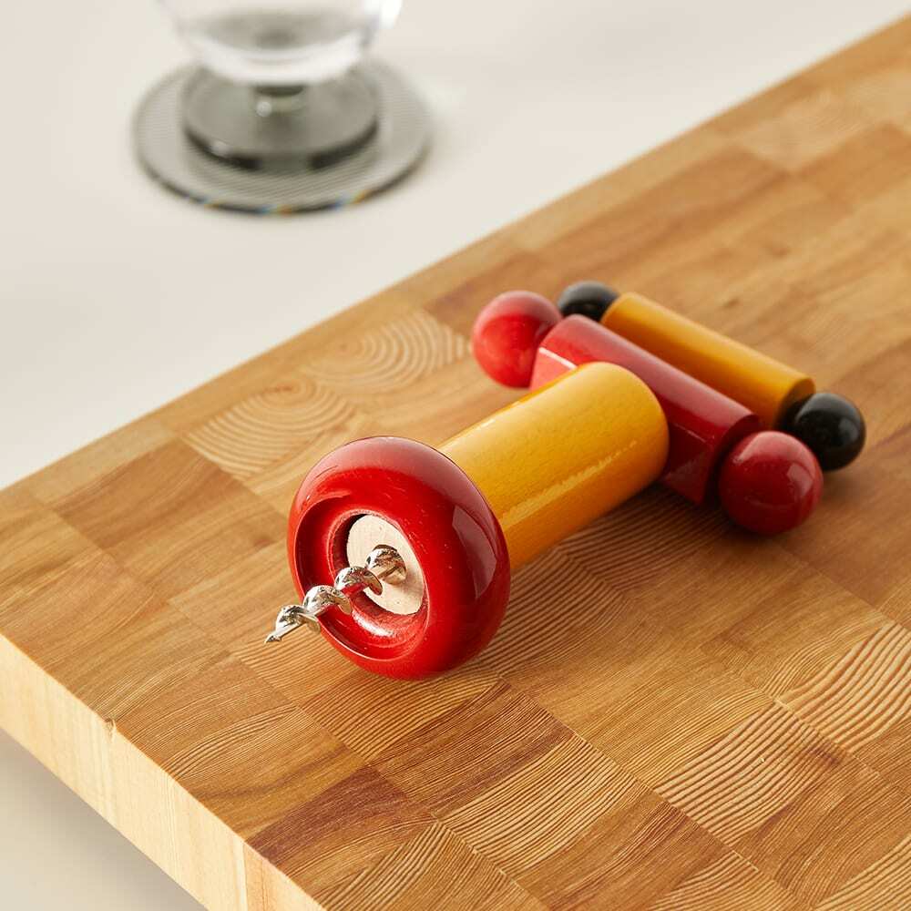Alessi Corkscrew in Yellow/Red/Black Alessi