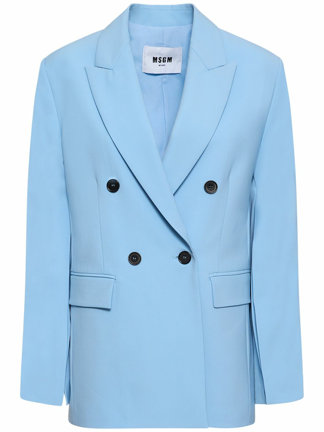 MSGM Stretch Wool Blazer Jacket MSGM