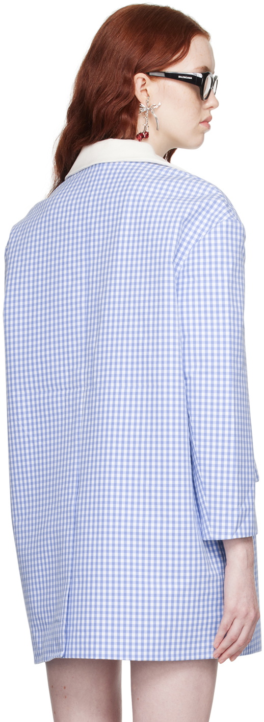 Shushu/Tong Blue Gingham Coat Shushu/Tong