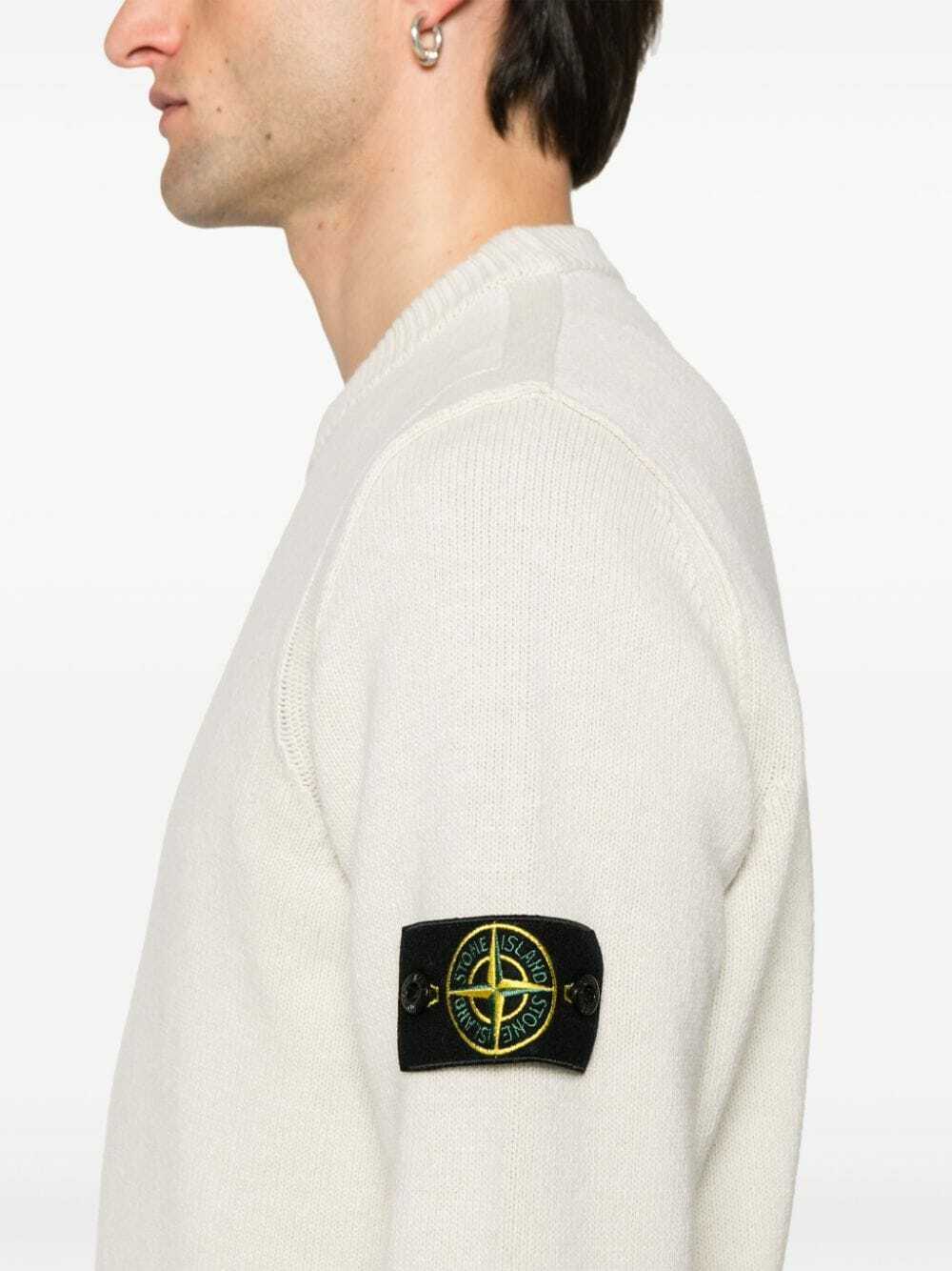 STONE ISLAND - Wool Crewneck Sweater Stone Island