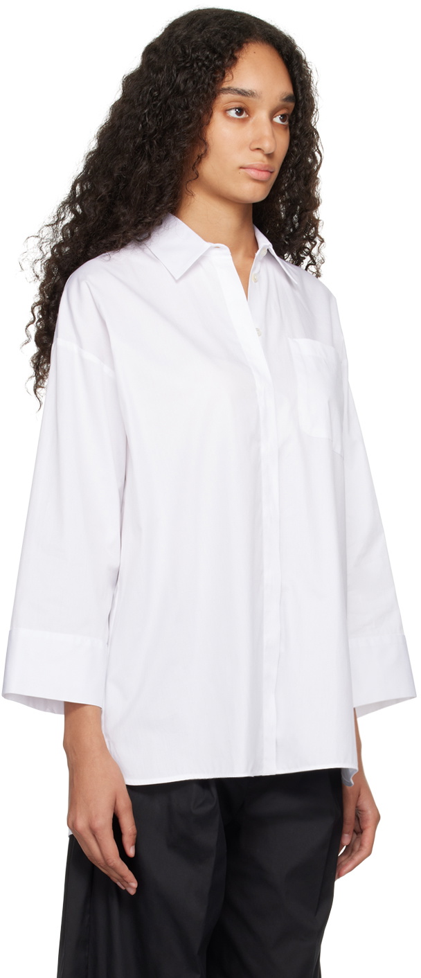 Max Mara White Fano Shirt Max Mara
