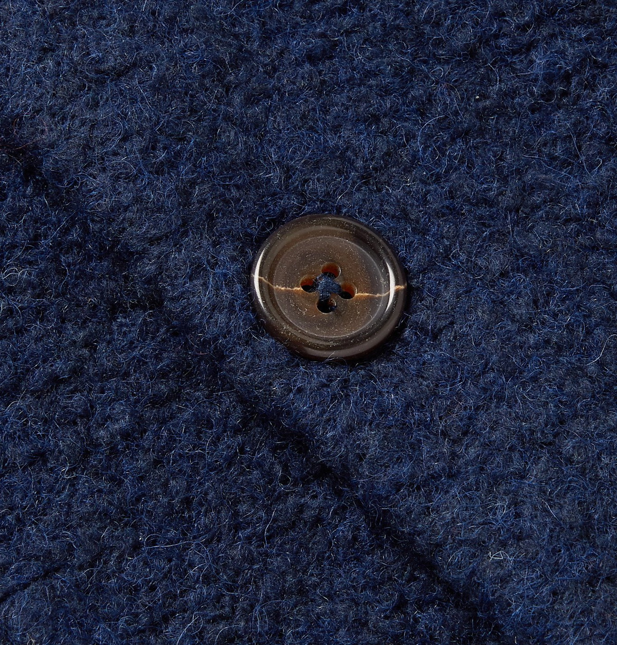Universal Works - Fleece Cardigan - Blue Universal Works