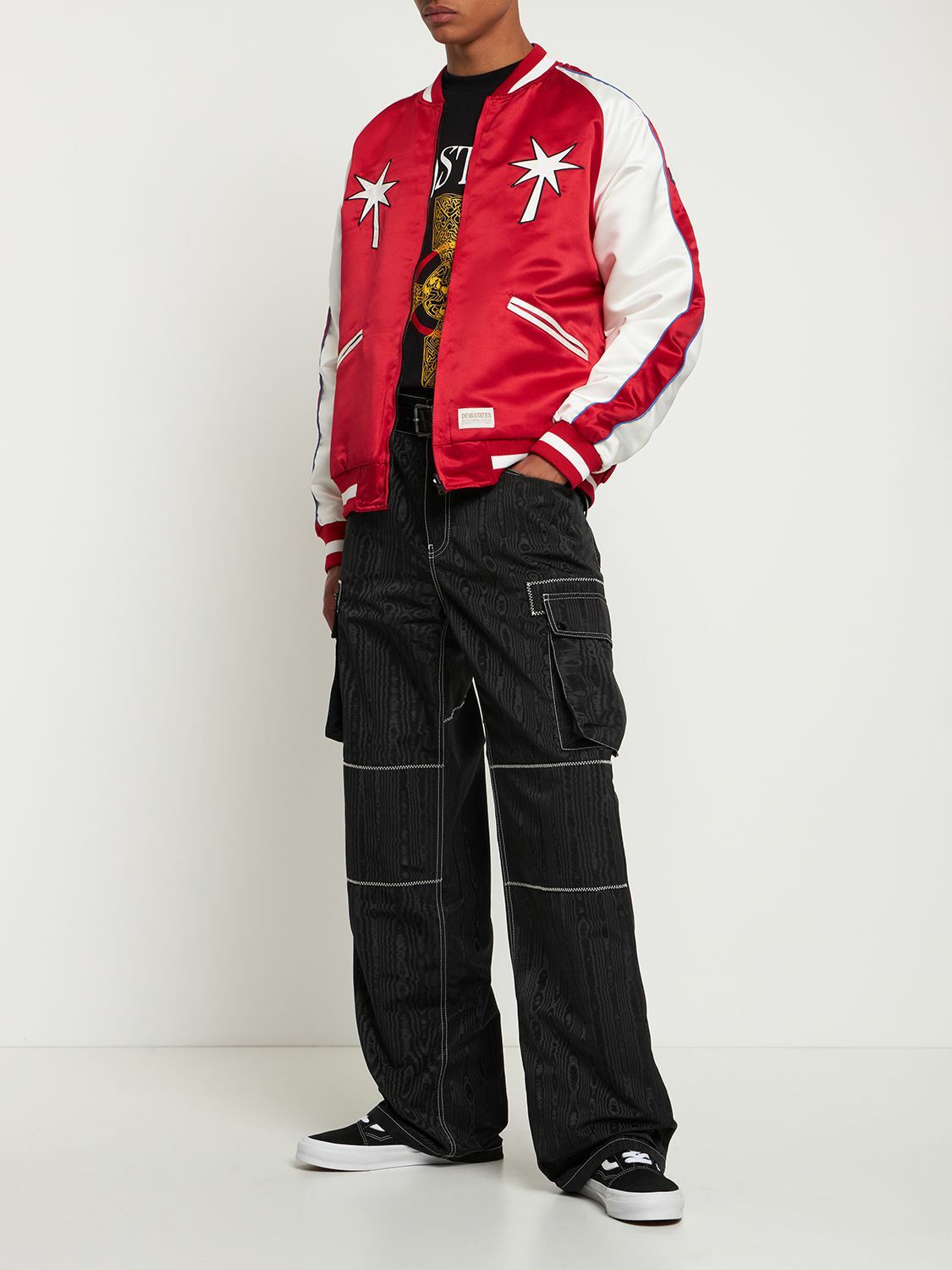 DEVA STATES Macabre Reversible Bomber Jacket DEVÁ STATES