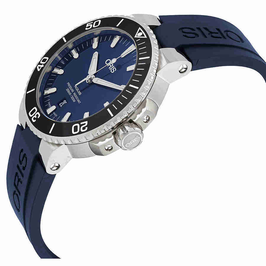 Oris Aquis Automatic Blue Dial Mens Watch Oris