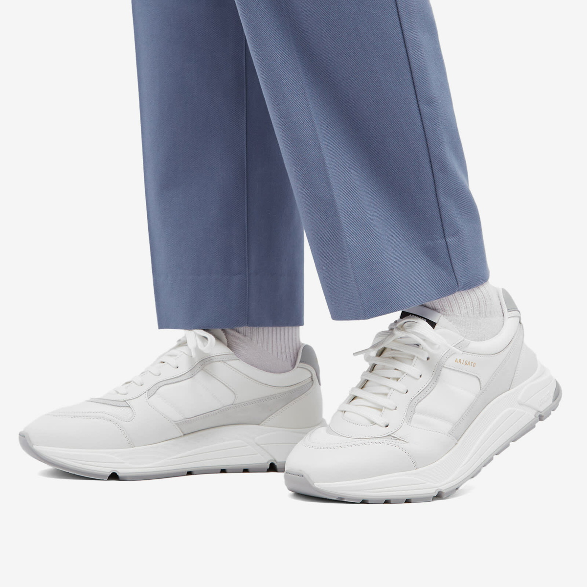 Axel Arigato Men's Rush Sneakers in White/White Axel Arigato