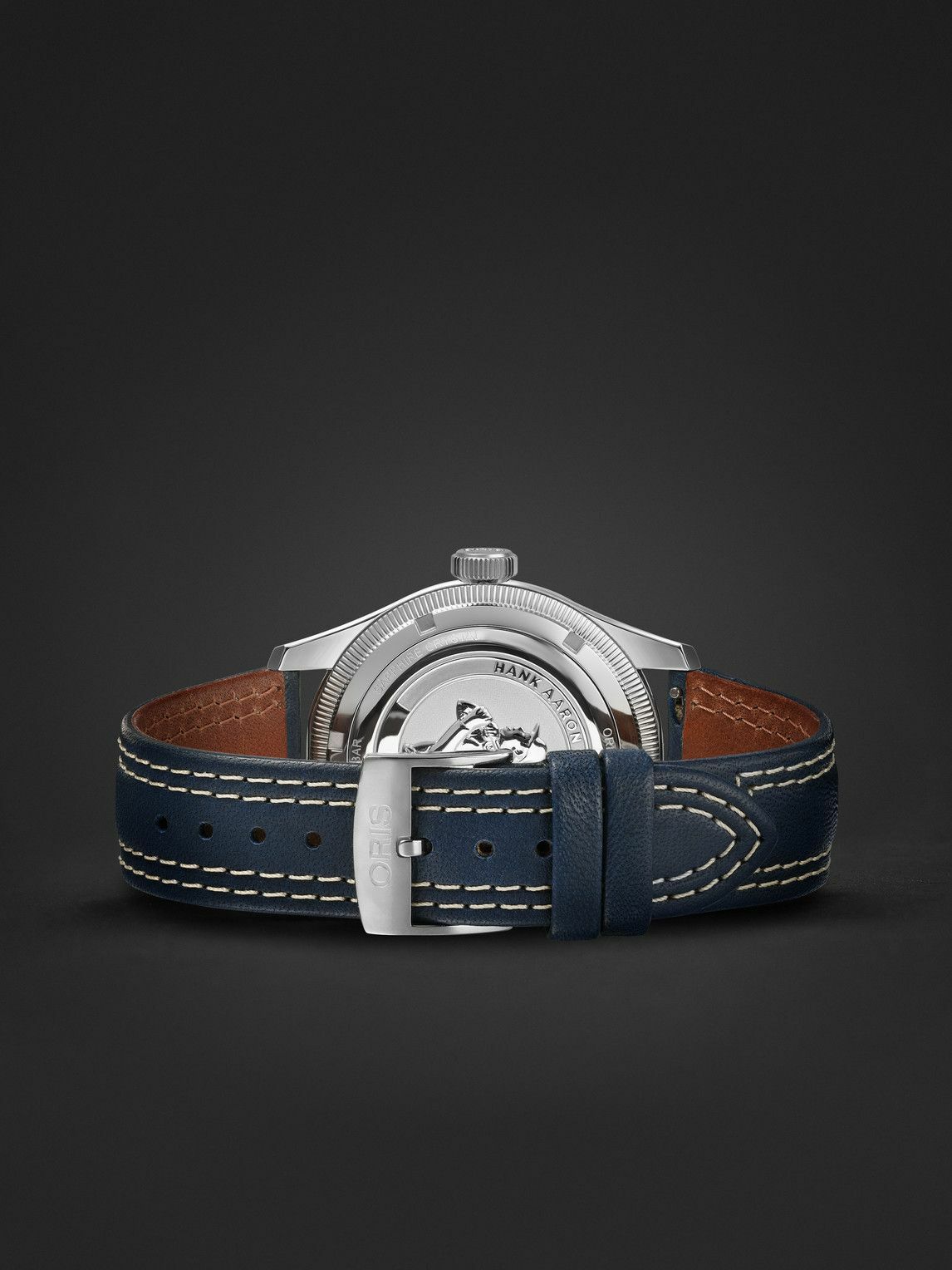 Oris - Hank Aaron Limited Edition Automatic 40mm Stainless Steel and ...