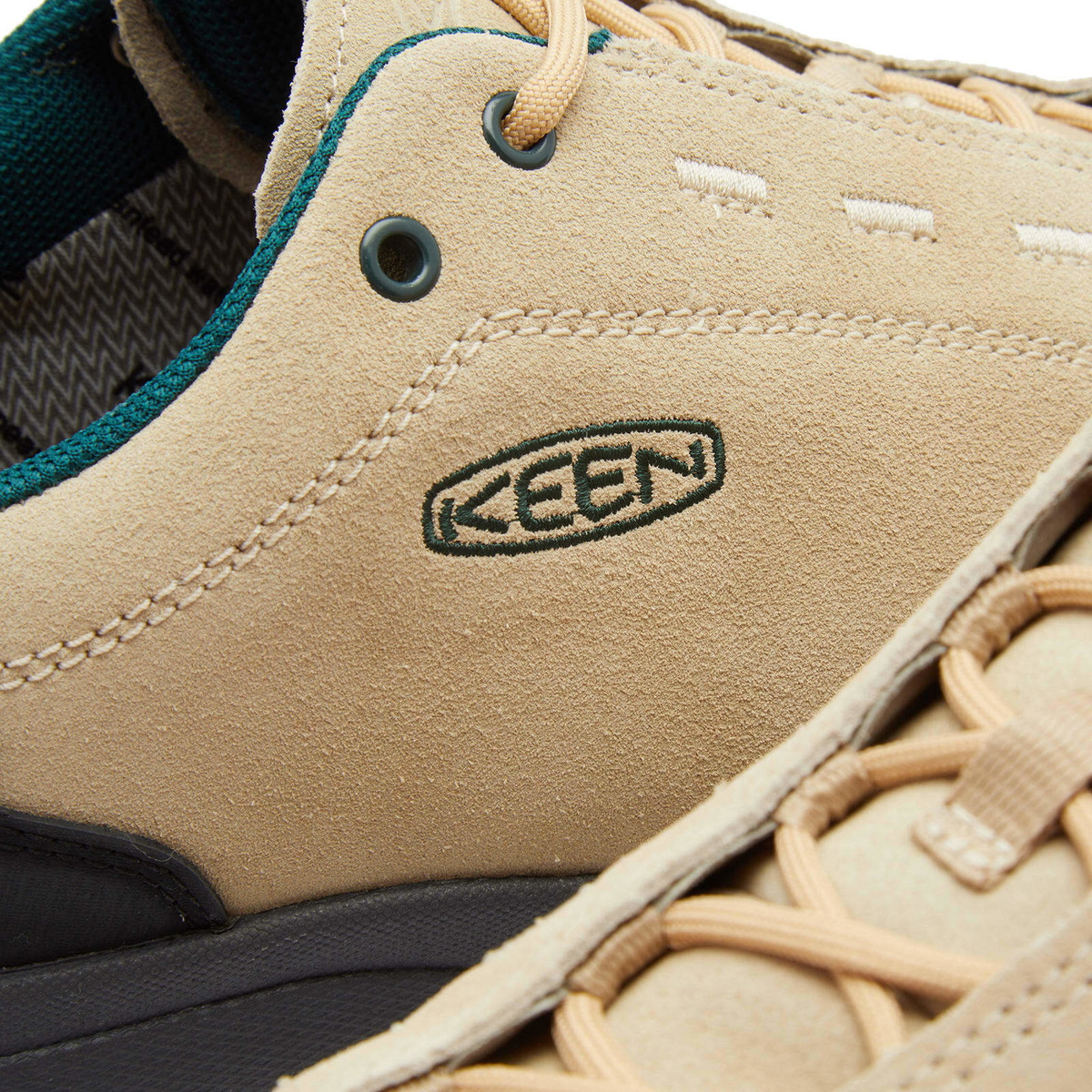 Keen Men's Jasper II WP Sneakers in Safari/Sea Moss KEEN