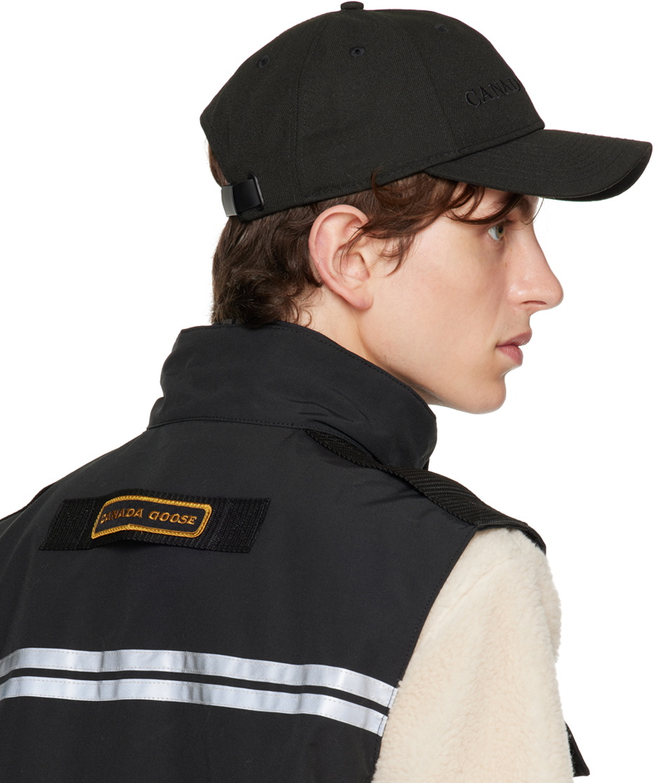 Canada Goose Black Wordmark Cap Canada Goose