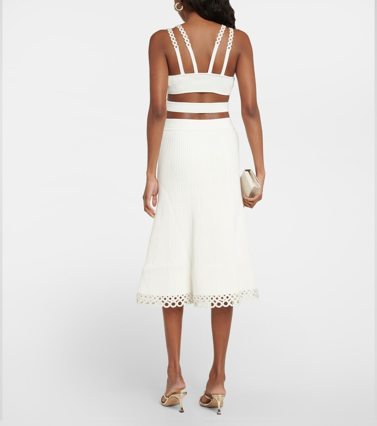 Simkhai - Liana ribbed crop top Simkhai