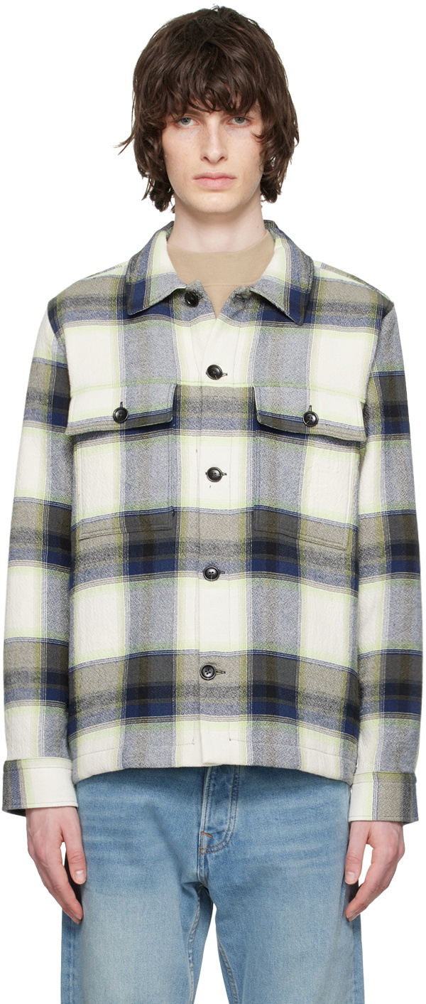 NN07 Blue & White Wilas 5265 Shirt NN07