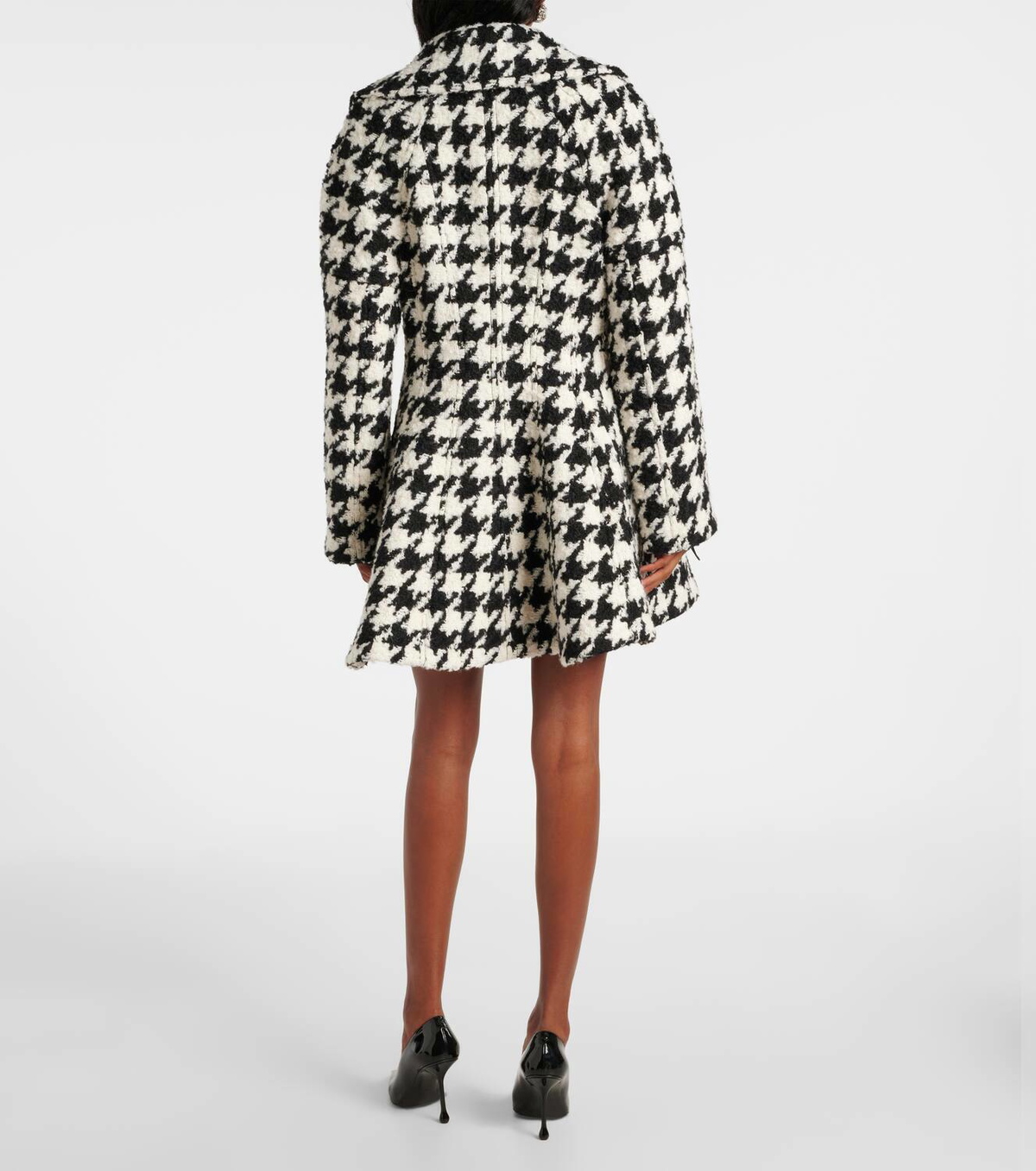 Nina Ricci Houndstooth double-breasted coat Nina Ricci